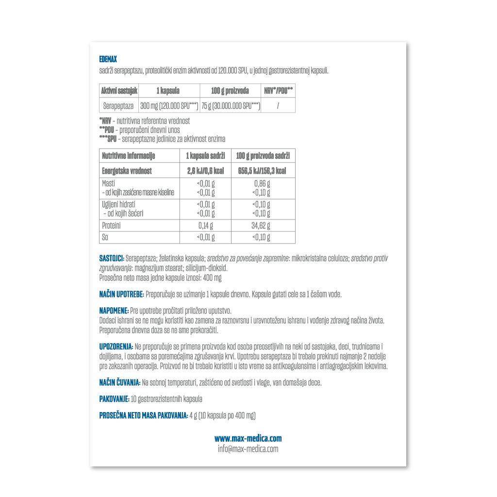 EdeMax - MaxMedica – MaxMedica