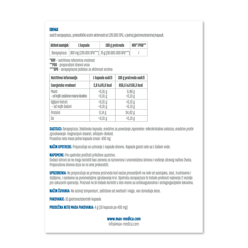 EdeMax - MaxMedica – MaxMedica