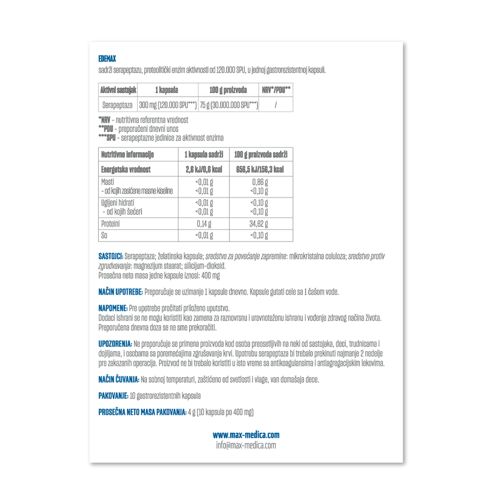EdeMax - MaxMedica – MaxMedica