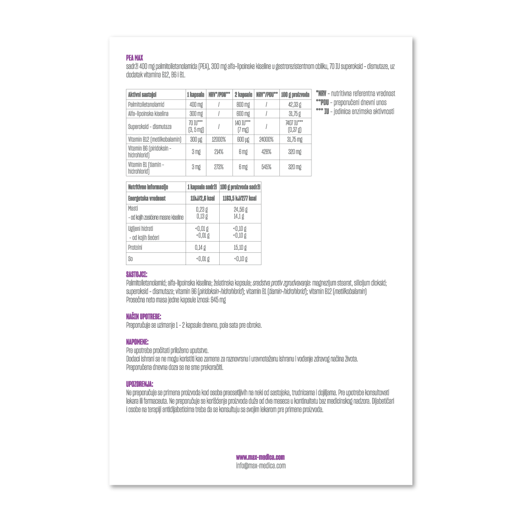 Pea Max - MaxMedica – MaxMedica