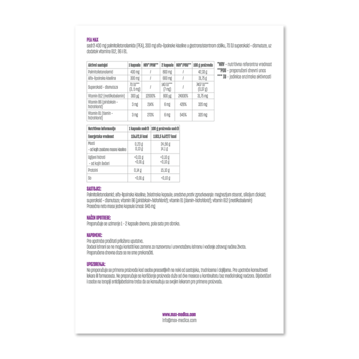 Pea Max - MaxMedica – MaxMedica